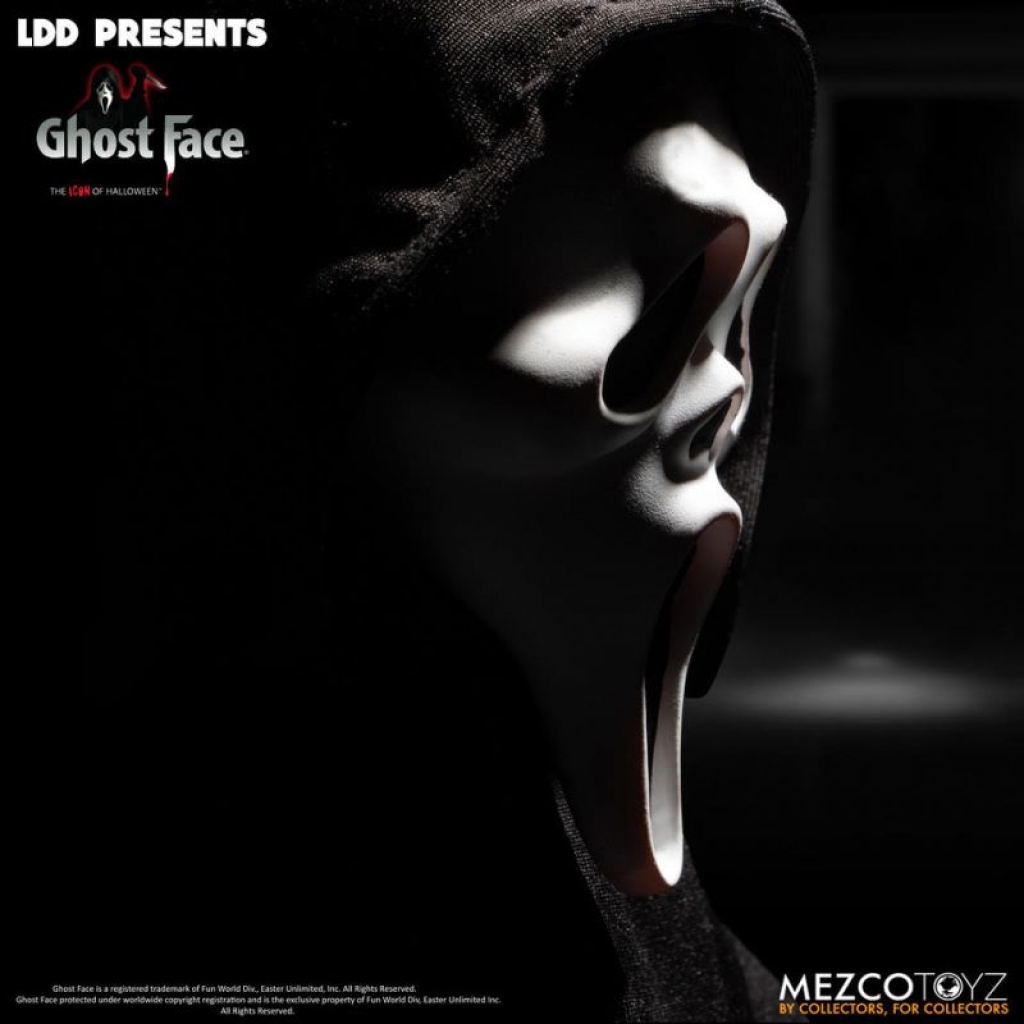 Ghost Face Scream Living Dead Doll LDD Mezco - ONLY COOL STUFF